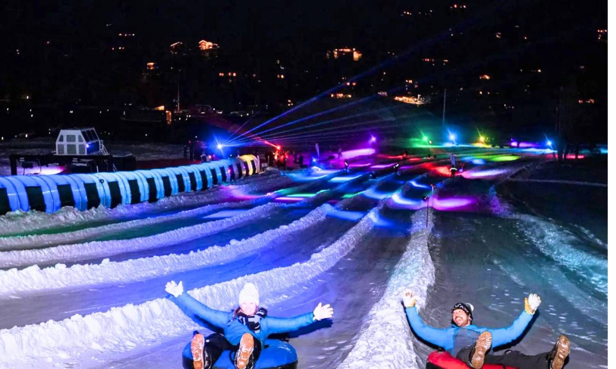 Disco Snow Tubing, at Palisades | Tahoe Getaways